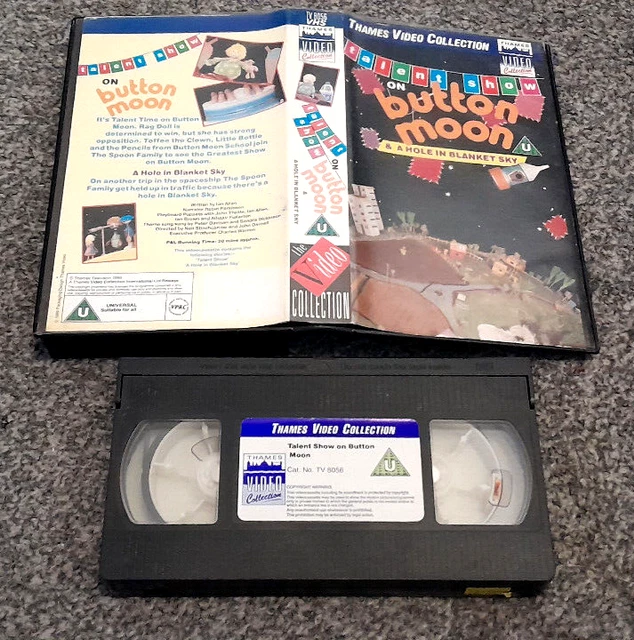 TALENT SHOW ON Button Moon A Hole In The Blanket Pal Vhs Video Kids ...