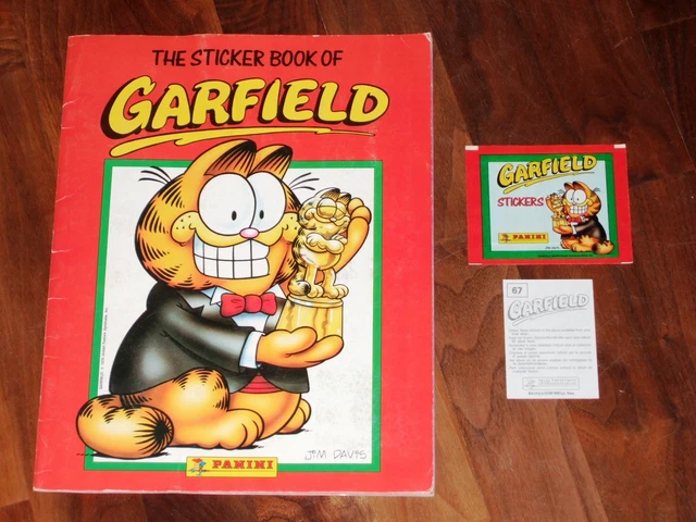 GARFIELD 1989 COMPLETE Panini Sticker Album with a Twist… £999.49 ...