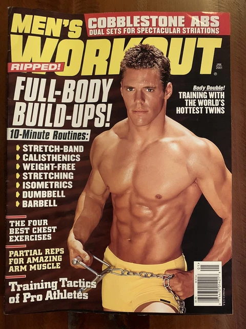 5 ISSUES OF MEN'S WORKOUT MAGAZINE 2001 $180.00 - PicClick AU