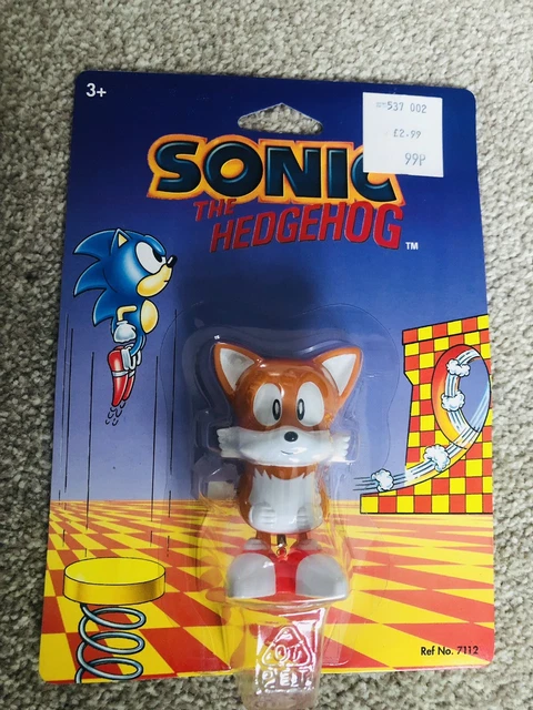 SEGA SONIC THE Hedgehog Tomy Tails Wind Up Toy New Sealed Rare £85.00 ...