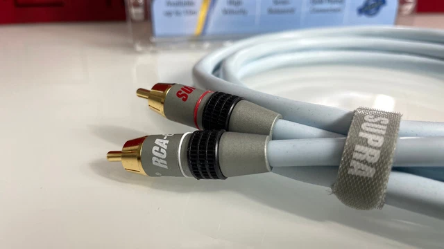 SUPRA CABLES SUB-LINK Hifi Kabel - 2 Meter - Y - Link 1 RCA - 2 x RCA 6 ...