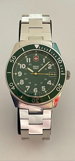 VINTAGE SWISS ARMY Brand Lancer 200 Land Sea & Air 1995 Swiss 660 Feet ...