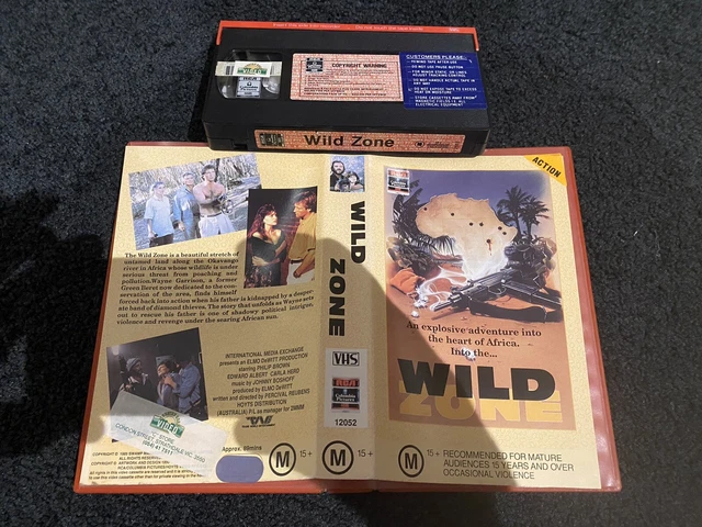 VERY RARE/ WILD Zone Vhs/ Original 1989 RCA Action/Thriller Video $100. ...