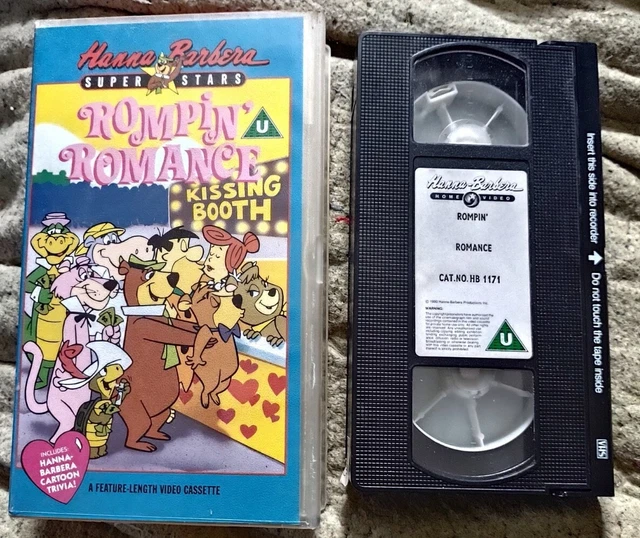 RARE HANNA-BARBERA ROMPIN' Romance - Cartoon Collection Vhs £29.00 ...