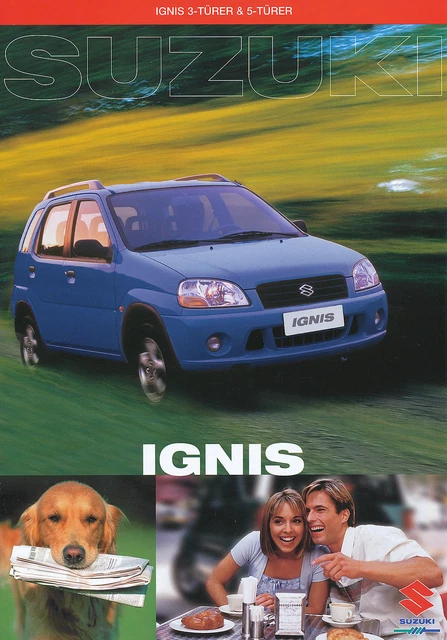 SUZUKI IGNIS BROCHURE brochure 2000 11/00 D brochure brochure broschyr brosjyre car £9.17 ...