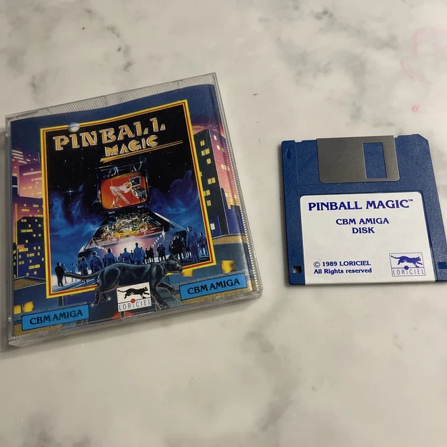 GIOCO PINBALL MAGIC CBM Amiga Loriciel vintage raro EUR 36,55 - PicClick IT