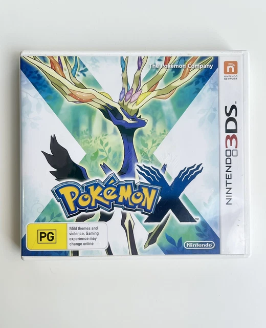 🔥 COMPLETE 🔥 Pokémon X Game, Case & Inserts (Nintendo 3DS, 2013) AUS ...