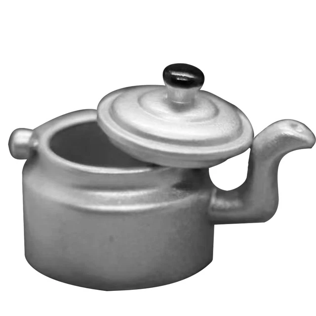 SIMULATED WATER KETTLE Small Water Pot Mini Kettle Landscape Prop £8.25 ...