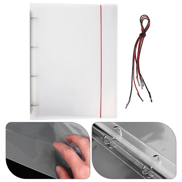 MUSIC SHEET HOLDER Score Folder Choir Book Binder with Plastic Sleeves ...