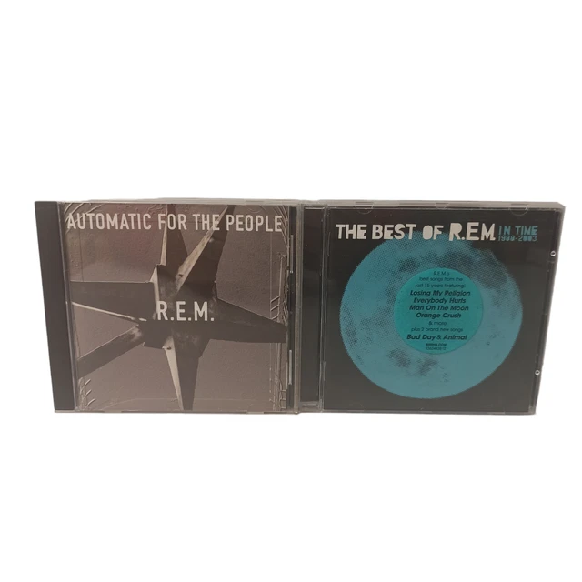 R.E.M. (2) CD Bundle Lot Best Of REM Automatic People American Music ...