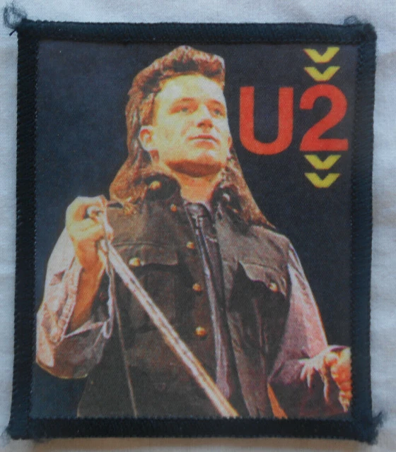 U2 - PATCH/TOPPA/BONO Vox/joshua tree/pop/mtv/official fan club/1987 ...