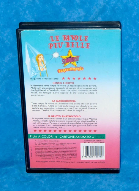 HANSEL E GRETEL & Altre Fiabe Vhs Stardust Le Favole Piu' Belle Toei ...