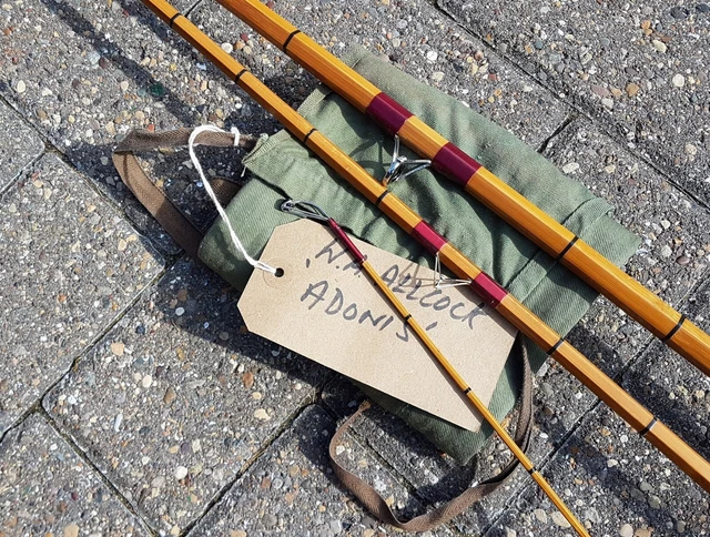 ORIGINAL W A Allcocks "Adonis" 11ft Built cane. Excellent rod. £130.00 ...