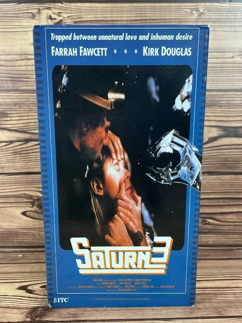SATURN 3 (VHS) Farrah Fawcett Kirk Douglas Harvey Keitel Sci-Fi ...