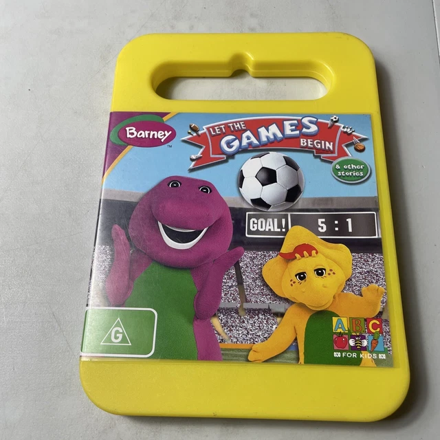 BARNEY LET THE Games Begins Dvd Movie Region 4 Pal Vgc Free Postage $11 ...