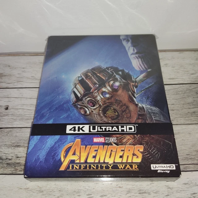 AVENGERS: INFINITY WAR 4K Steelbook [4K+Blu-Ray] - Includes Booklet ...