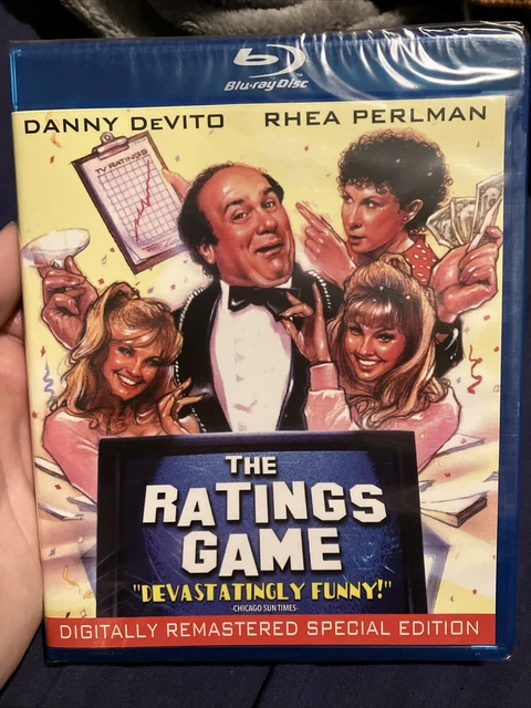 NEW THE RATINGS Game Blu-ray 1984 Danny DeVito Rhea Perlman Satire ...