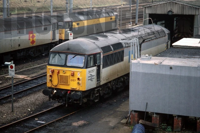 35MM SLIDE BR British Railways Diesel loco Class 56 56057 1992 Original ...