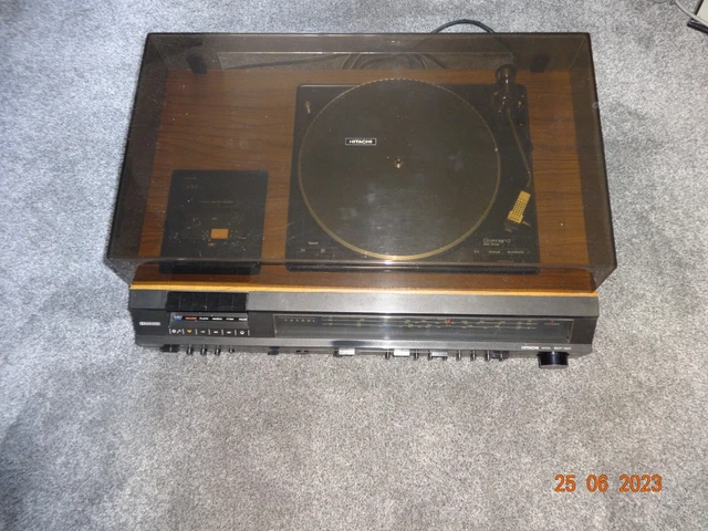 CLASSIC HITACHI SDT-160 Stereo Music Centre Record Player Radio ...