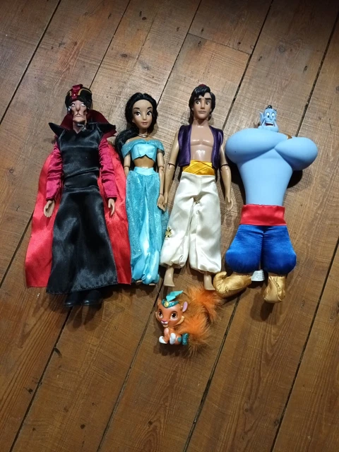 DISNEY DOLL BUNDLE Aladdin, Jasmin, Jafar And The Genie £25.00 ...