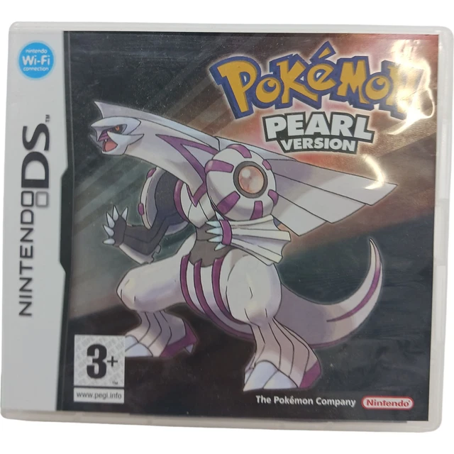 NINTENDO DS POKÉMON Pearl Version Game Complete with Box and Manuals ...
