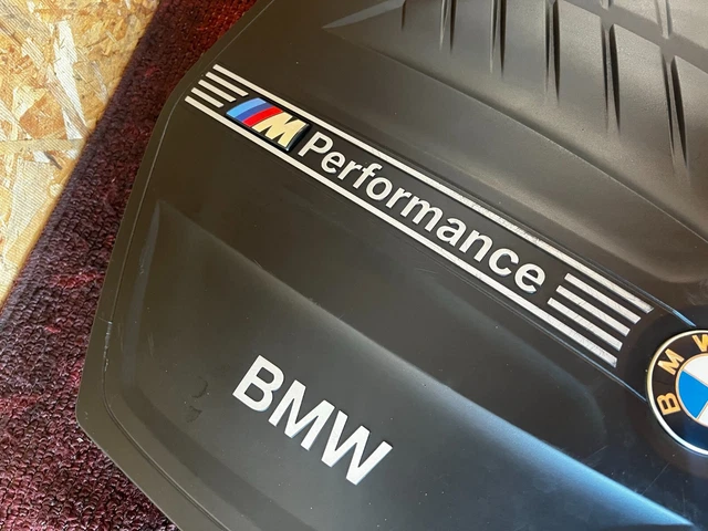 BMW F30 F32 F22 N55 M-Performance Logo Engine Cover Panel Valve Head ...