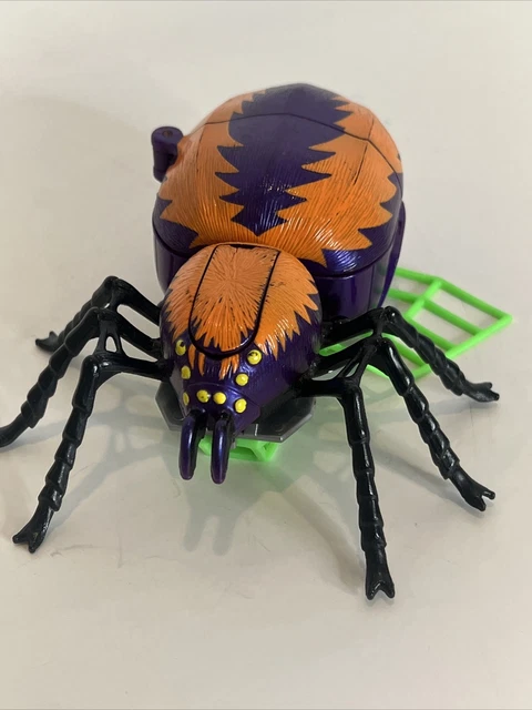 VINTAGE TRANSFORMERS 1997 BEAST WARS Microverse Arachnid Toy Spider $36 ...