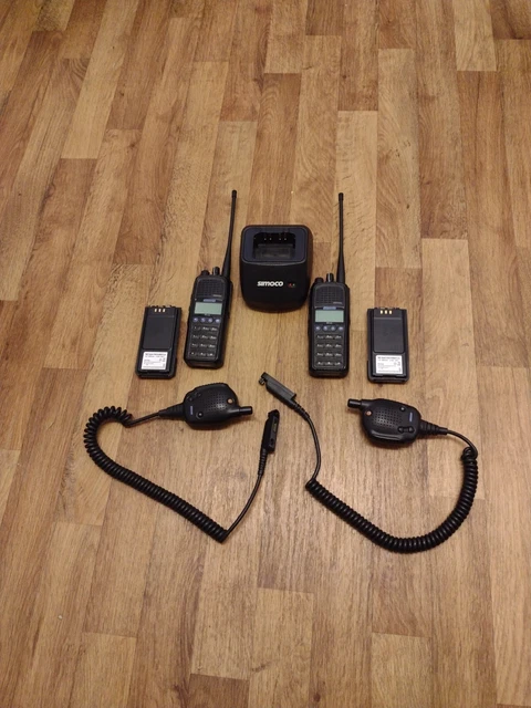 EX GOVERNMENT SIMOCO SRP9180 UHF Full Keypad Radio programmed to talk 1 ...