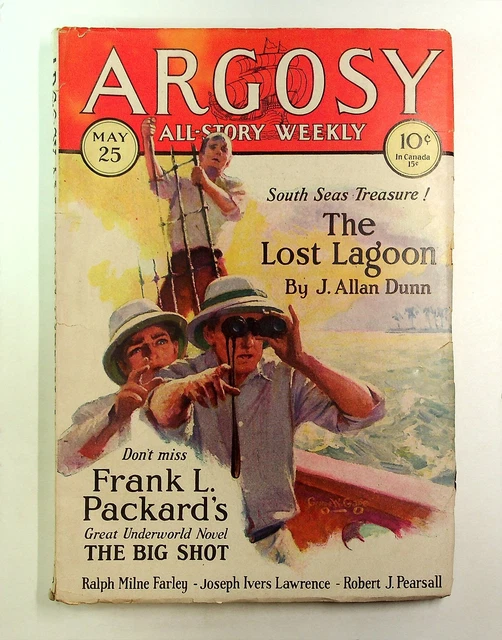 ARGOSY PART 3: Argosy All-Story Weekly May 25 1929 Vol. 203 #6 FN- 5.5 ...
