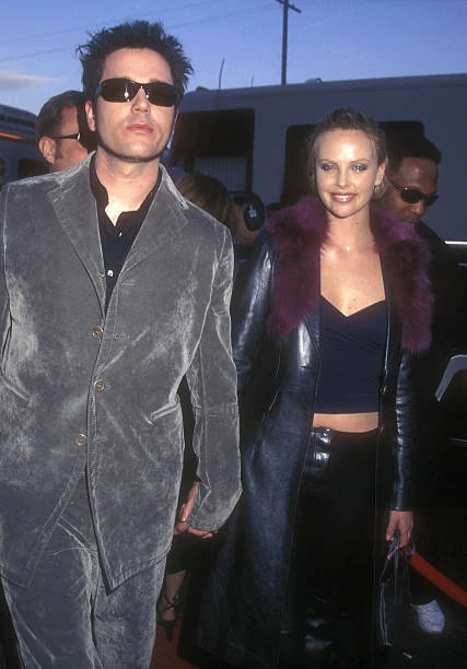 STEPHAN JENKINS AND Charlize Theron 1999 Old Photo $9.00 - PicClick AU