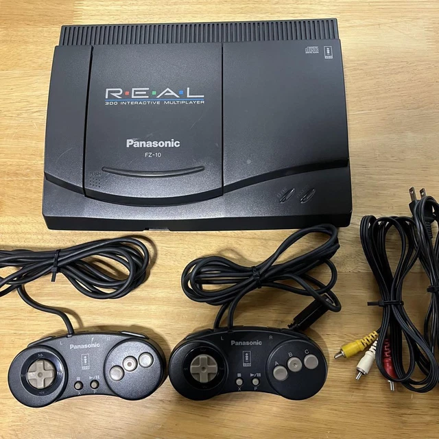 PANASONIC 3DO REAL FZ-10 Interactive Multiplayer Console with 11Games ...