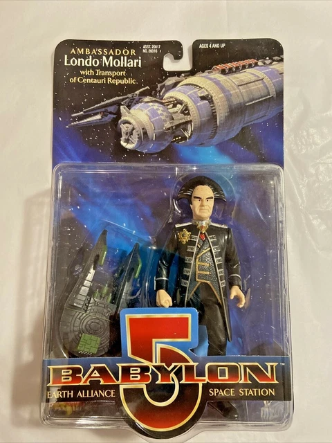 BABYLON 5 AMBASSADOR Londo Mollari Figure Centauri Transport MOC ...
