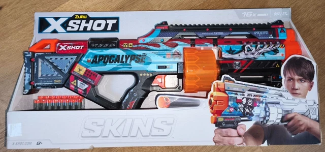 ZURU X SHOT Apocalypse Dartblaster mit 16 Darts NEU Xshot X-Shot 36518 ...
