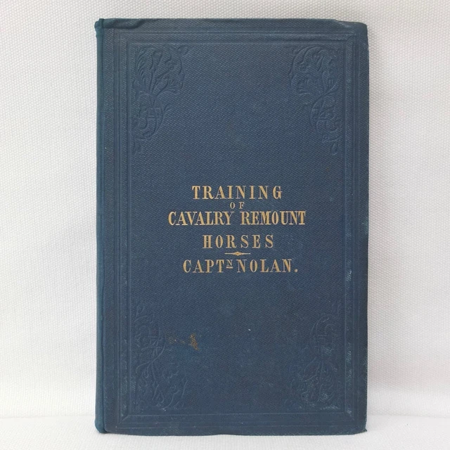 1860 NOLAN CAVALRY Horses Training Manual Charge Of Light Brigade ...
