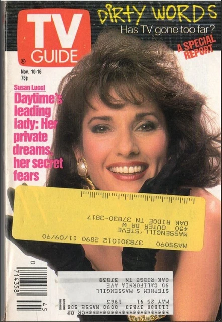 SUSAN LUCCI - TV Guide Magazine 1990 £3.17 - PicClick UK