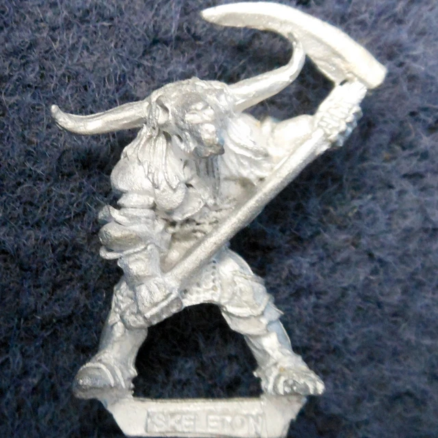 1987 UNDEAD UND2 Skeleton Vaskirie Bullhead Citadel Warhammer Armoured ...