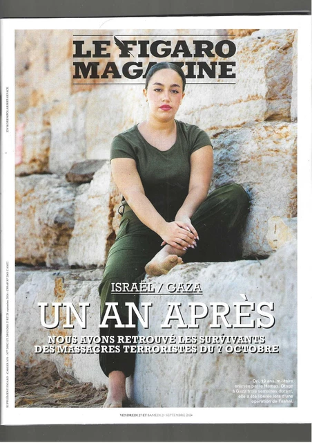 LE FIGARO MAGAZINE-27-28 septembre 2024-Gérard LHERITIER/Aziliz LE CORRE/"CHOCO" EUR 14,99 ...