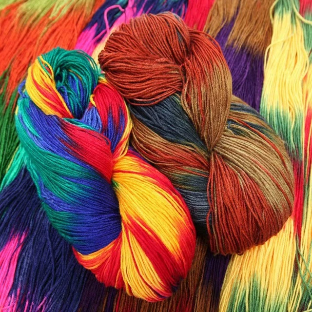 FILS ARC-EN-CIEL DOUX et coloré parfait pour accessoires bébé 75 m de ...