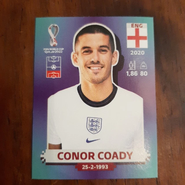 STICKER PANINI FIFA World Cup Qatar 2022 Conor Coady England # Eng6 EUR 1,00 - PicClick FR