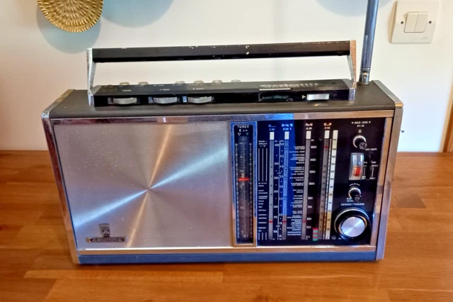 RADIO GRUNDIG Satellit 6000 PRO Multi-bandes FM/LW/SW/MW 0-50Mhz EUR 65 ...