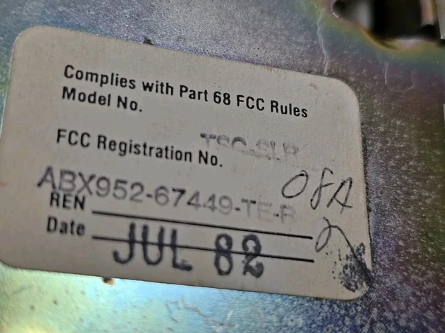 VTG BELL SYSTEM Western Electric Yellow Wall Mount Telephone Rotary ...