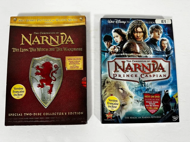 CHRONICLES OF NARNIA Bundle The Lion The Witch and The Wardrobe/Prince ...