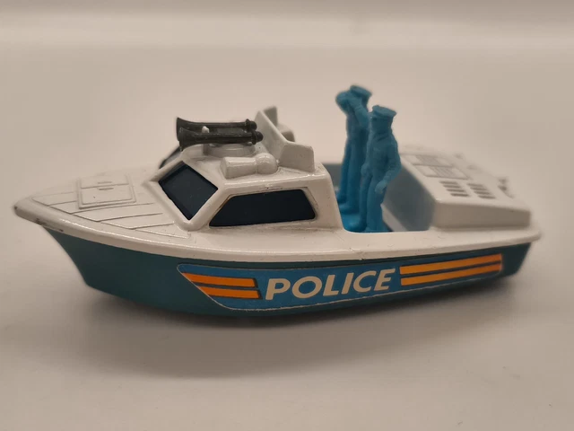 POLICE LAUNCH POLIZEI BOOT MATCHBOX SUPERFAST No.52 ENGLAND VON 1976 ...