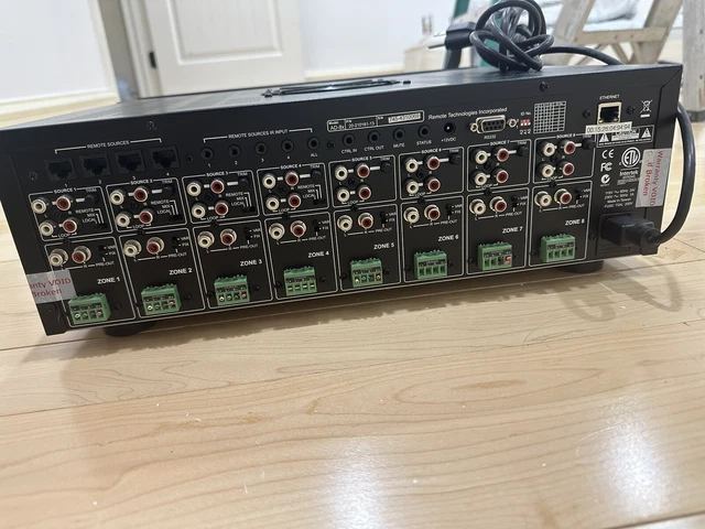 RTI AD-8X AUDIO Distribution System 8 Zone Amplifier EUR 427,21 ...