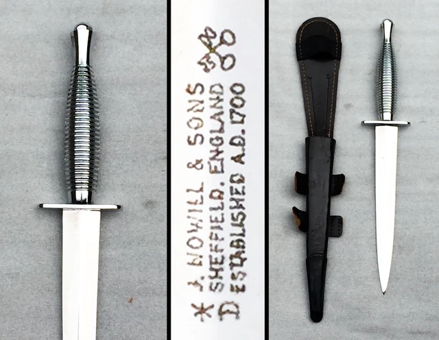 VERY RARE BRITISH Para Commando, Dagger, No Sword, Sheffield England ...