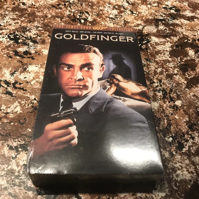 GOLDFINGER JAMES BOND 007 VHS Tape New & Sealed Vintage £36.88 - PicClick UK