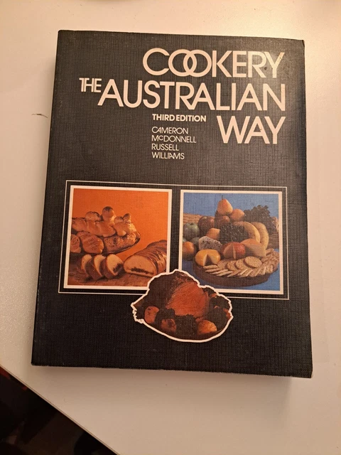 COOKERY THE AUSTRALIAN Way: Third Ed 1980 McDonnell Williams vintage ...