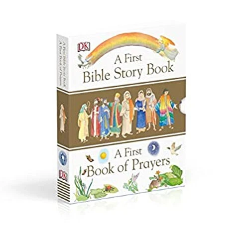 A FIRST BIBLE Story Book and a First Book of Prayers Box Set Slip $6.58 ...
