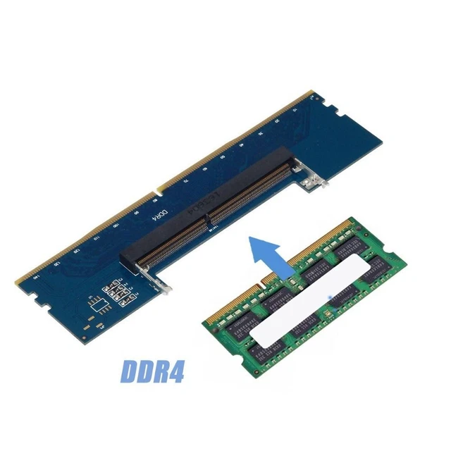 Connector Memory Adapter Card Notebook Laptop To Desktop So Dimm To Pc Ddr3 2050 Picclick Au