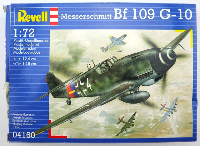 REVELL 04160 MESSERSCHMITT Bf 109 G-10 1:72 EUR 7,95 - PicClick FR